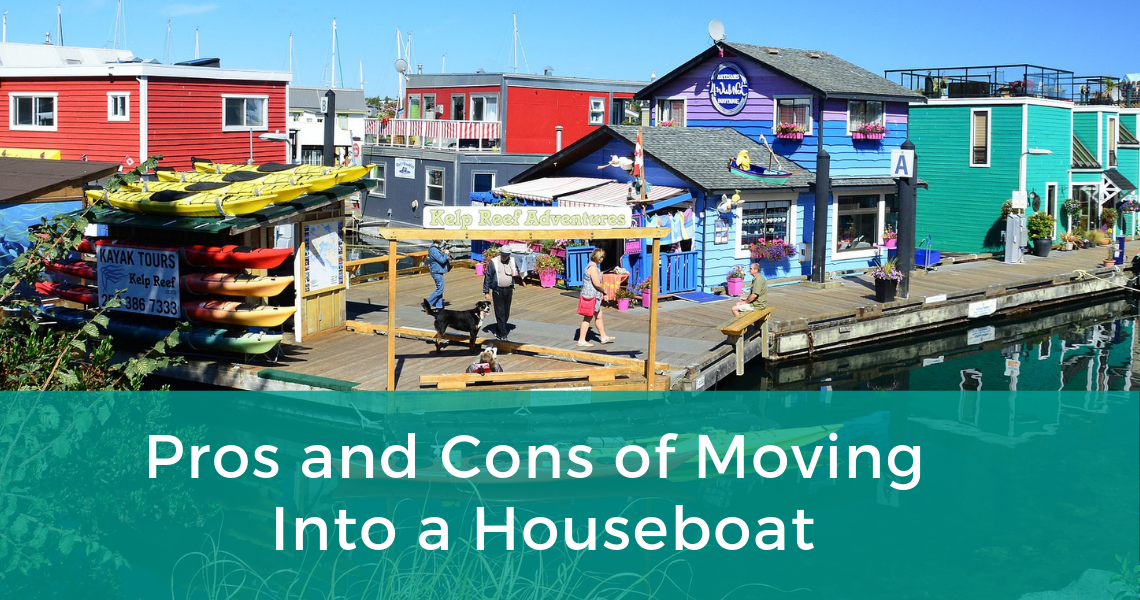 Pros and Cons of Moving Into a Houseboat - Hendra Moving & Storage